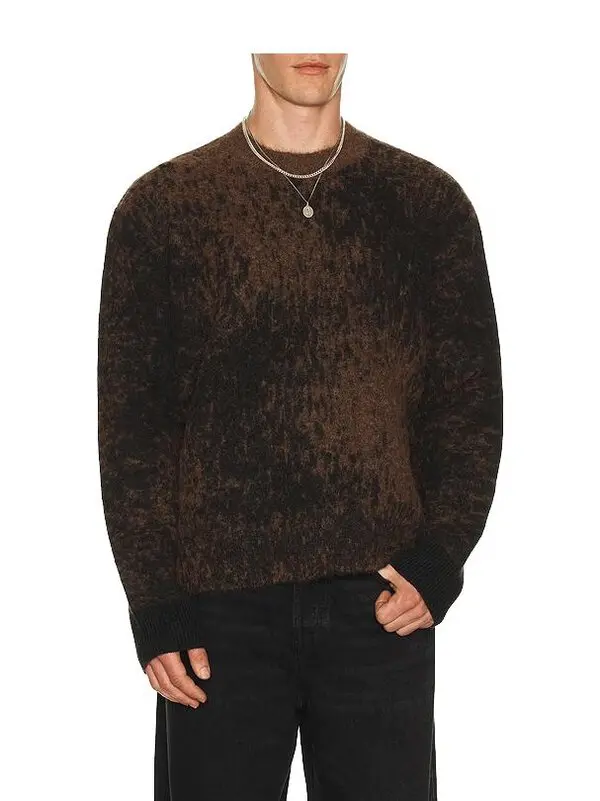 ALLSAINTS Storm Crew Neck Sweater - Brown