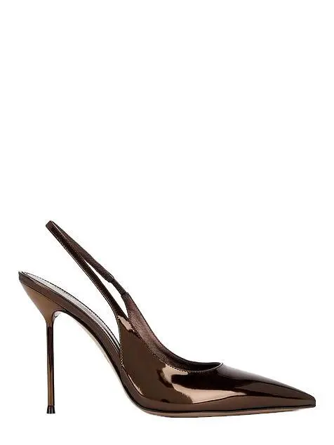 Paris Texas Lidia Slingback Heel - Ebano