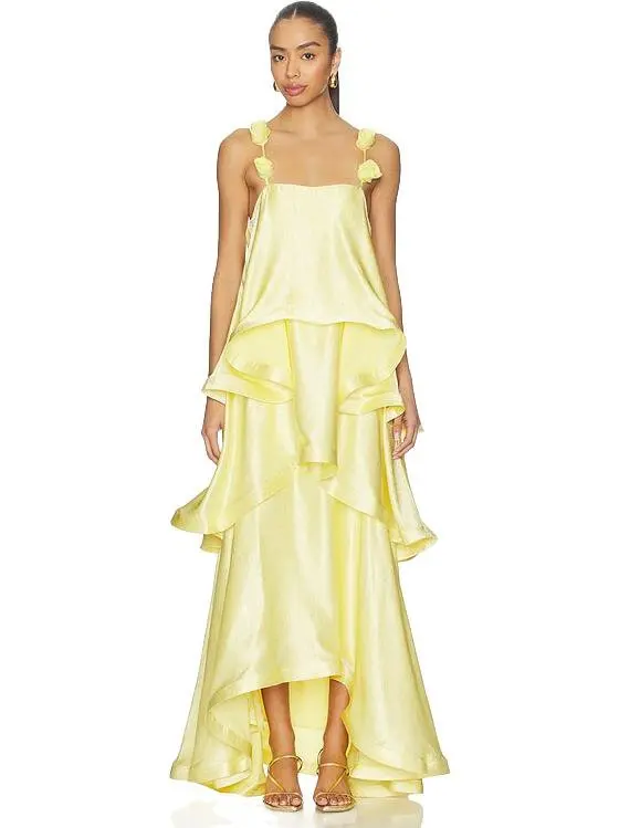 ELLIATT Thalia Gown - Butter Yellow