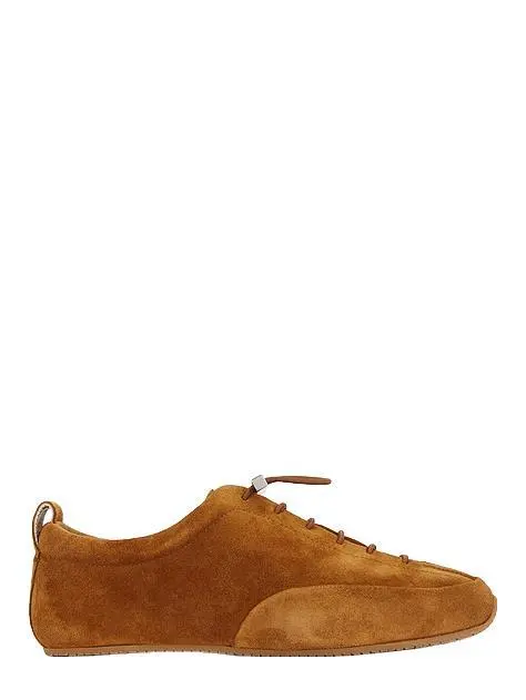 By Far Prudent Suede Sneaker - Summer Tan