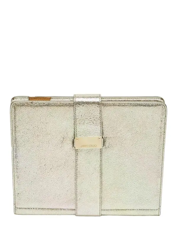 JIMMY CHOO Foil Leather Tablet Case - Silver