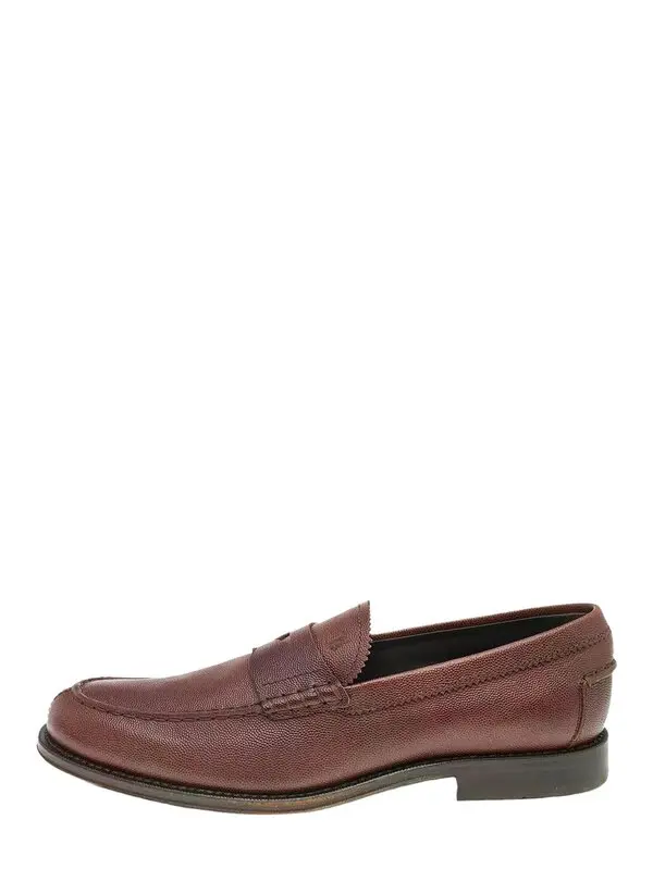 TOD'S Leather Loafer - Brown