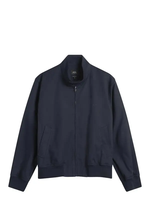 A.p.c. Zipped Jacket - Dark Navy