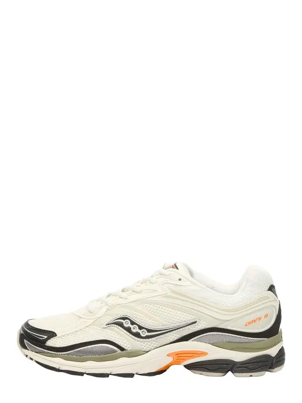 Saucony Progrid Omni 9 Sneaker - White/turmeric