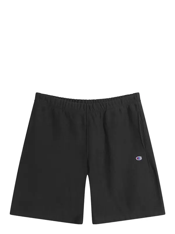 Champion Reverse Weave Sweat Shorts - Black