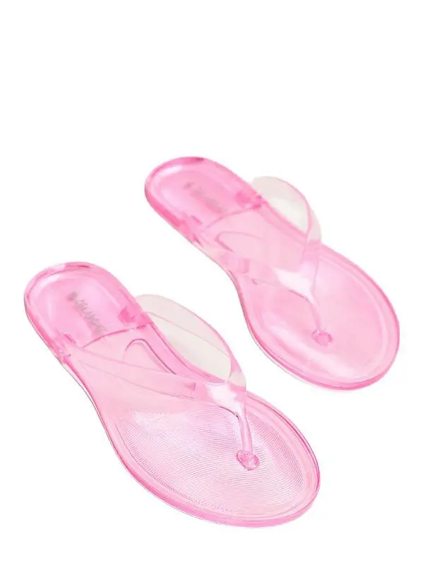 CELANDINE Jelly Flip Flops - Pink