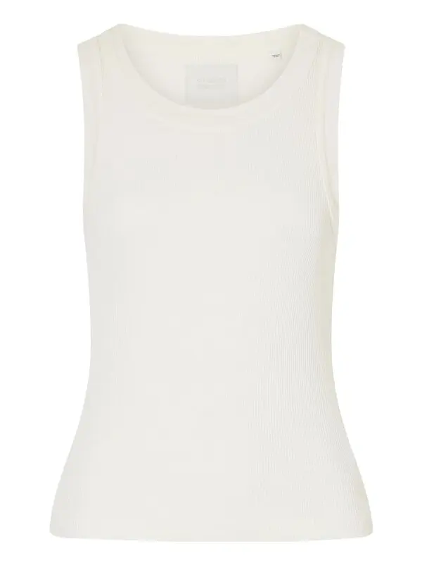 Citizens Of Humanity Isabel Ribbed-jersey Tank - Cream