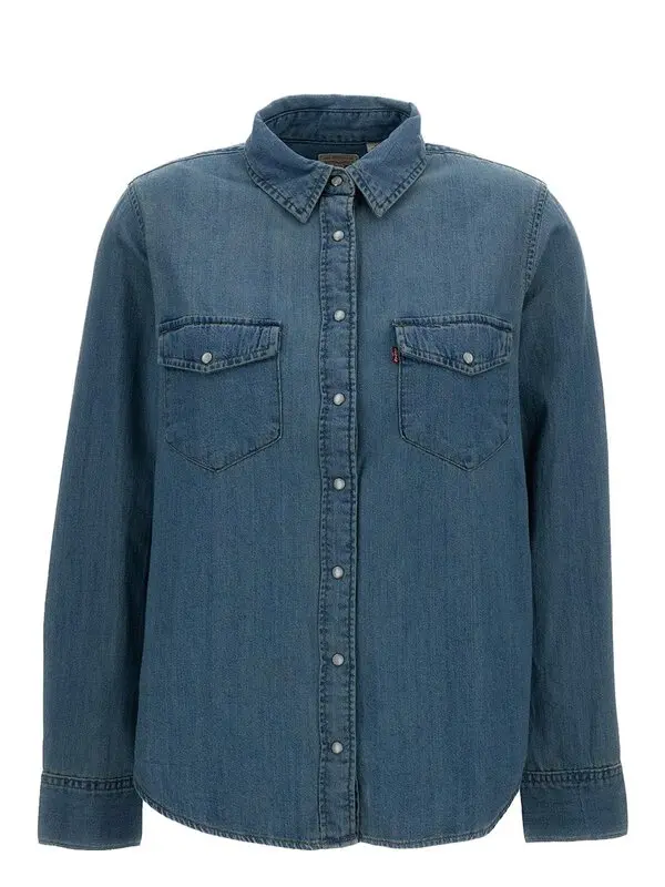 LEVI STRAUSS &AMP; CO. Levi Strauss & Co. Iconic Western Shirt - Blu