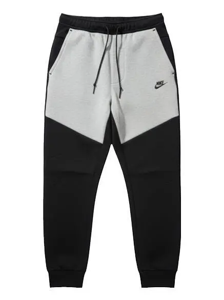 Nike Tech Fleece Jogger Pants - Dark Grey Heather/black