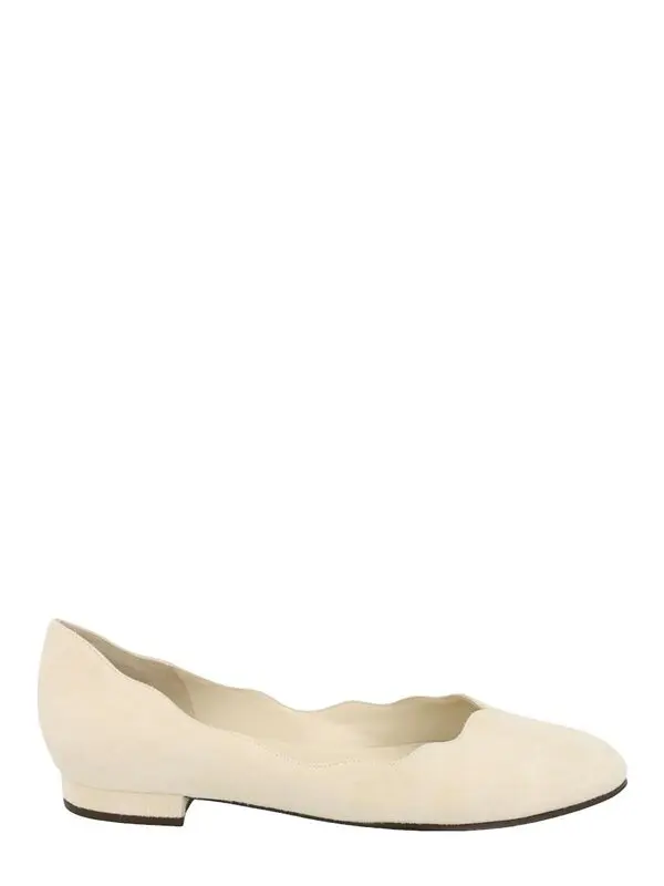 FERRAGAMO Turchina Archive Limited Edition 1960s Ballet Flats - White