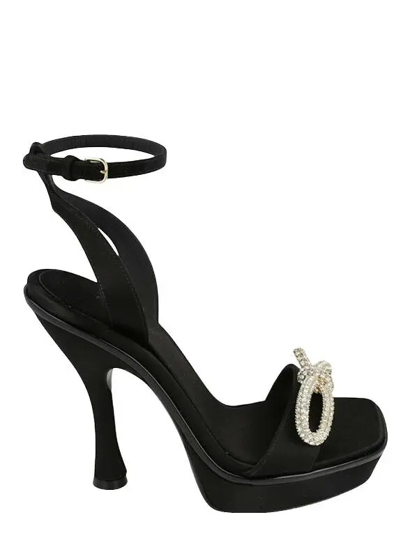 FERRAGAMO Allison X5 Sandals - Black