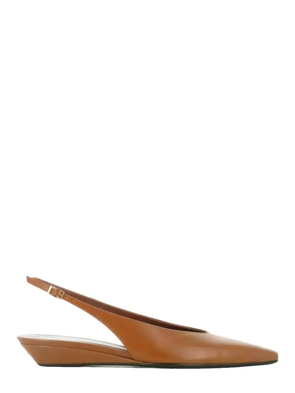 GIUSEPPE ZANOTTI Orsola Slingback Leather Pumps - Brown