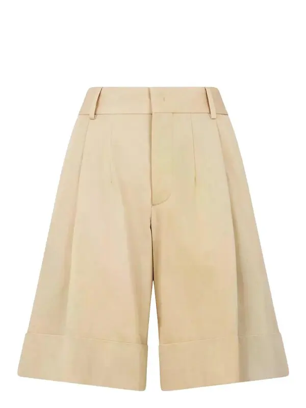 Dsquared2 Jen Giant Cuffed Shorts - Neutrals