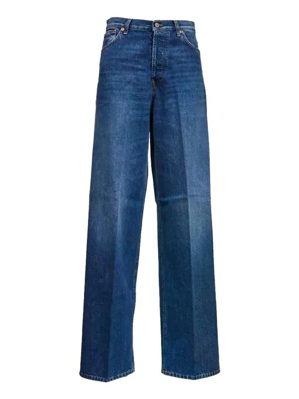 DONDUP Five-pocket Loose Jeans - Blue