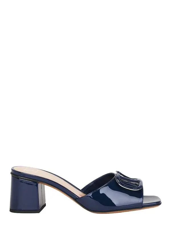 Valentino Garavani Vlogo Signature Mule - Navy