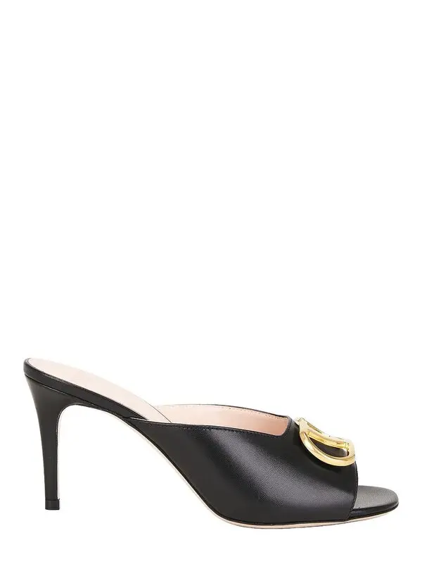 Valentino Garavani Vlogo Signature Mule - Nero