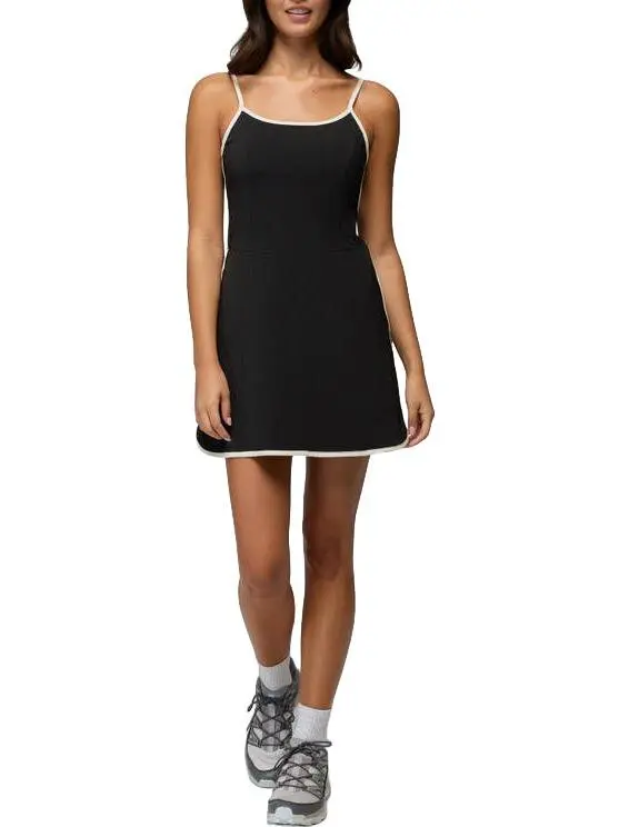 Prana Railay Scallop Mini Dress - Black