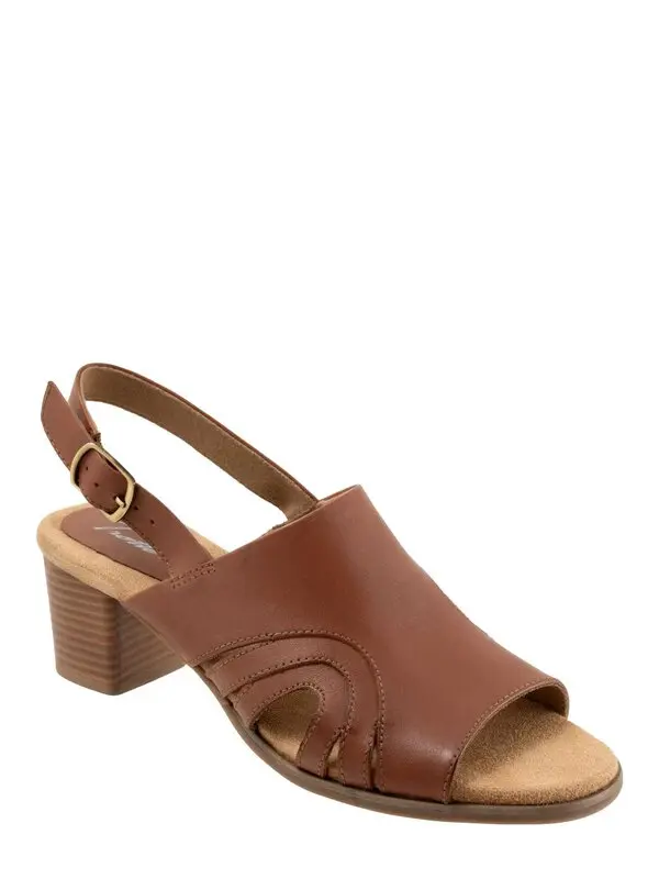Trotters Mariam Slingback Sandal - Luggage