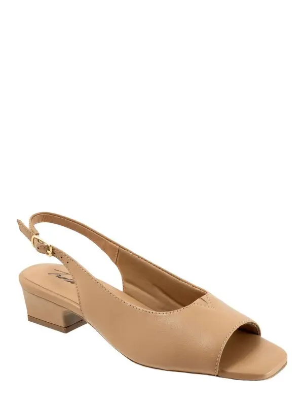 Trotters Dawn Slingback Sandal - Beige