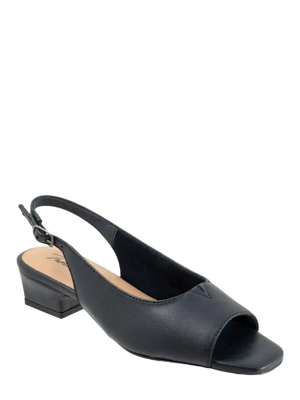 Trotters Dawn Slingback Sandal - Navy