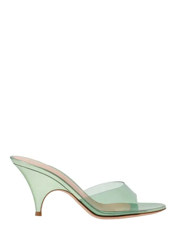 GIANVITO ROSSI Sofia Mule 70 - Green - Tpu
