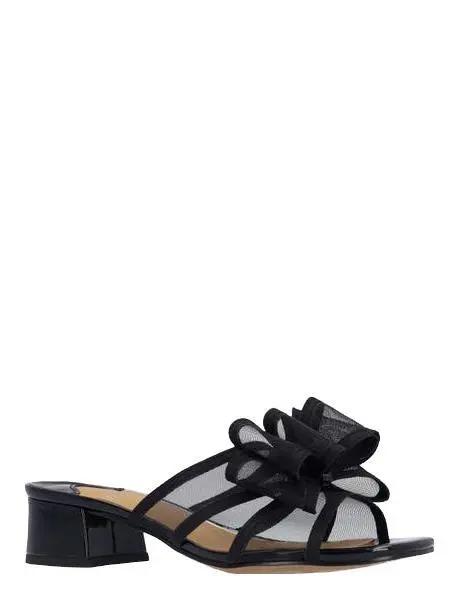 J. Reneé Finola Block Heel Sandal - Black