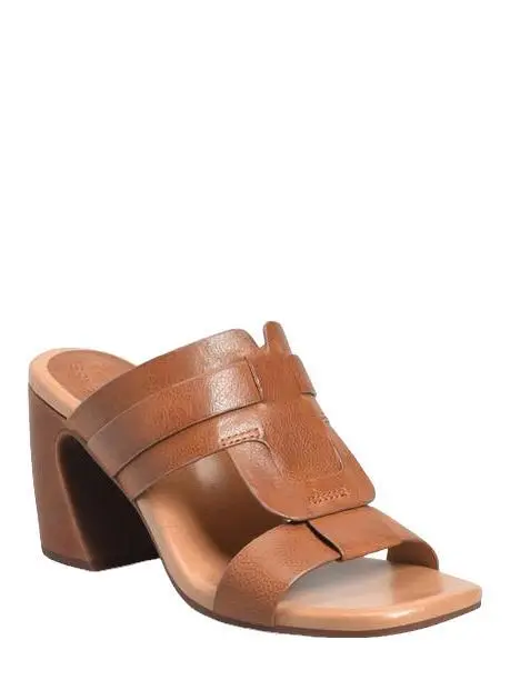 KORK-EASE® Brynn Mule Sandal - Tan Leather
