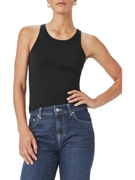Splendid Amaya Scoop Neck Tank - Black