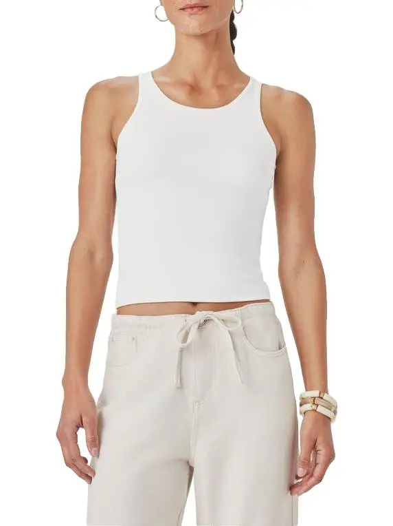 Splendid Amaya Scoop Neck Tank - White