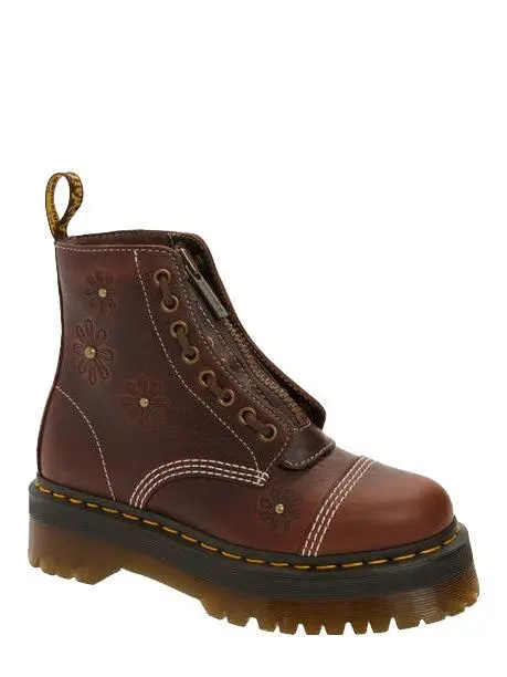 Dr. Martens Sinclair Platform Boots - Dark Brown