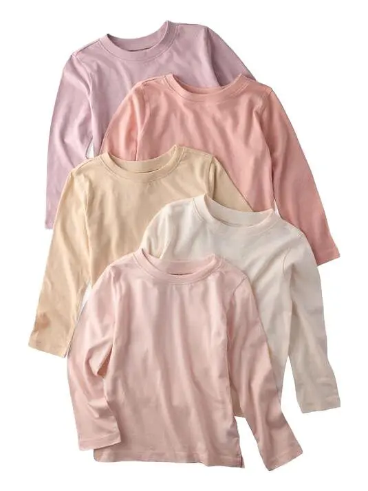 BUTTERBLU London 5-pack Organic Cotton T-shirts - Sorbet