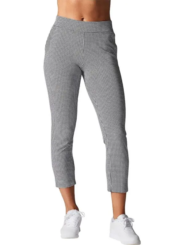 TAVI Work It Ankle Pant - Houndstooth