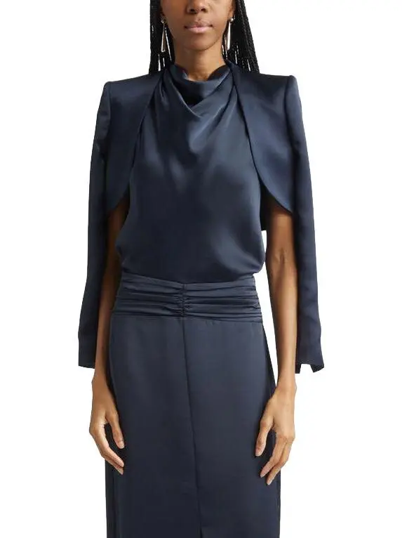 Ramy Brook Gia Bolero Jacket - Navy