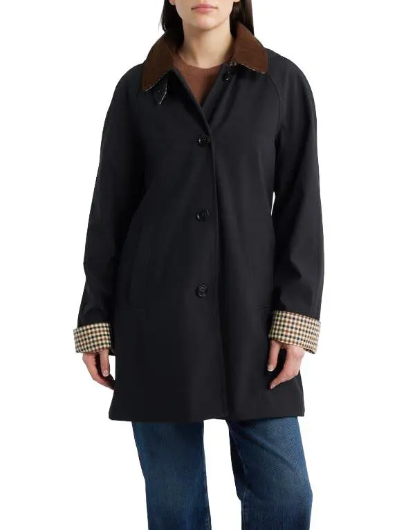 London Fog Topper Water-resistant Jacket - Black