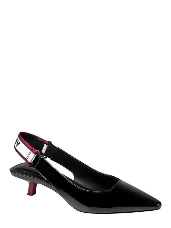 Dkny Nolene Slingback Pump - Coconut/black