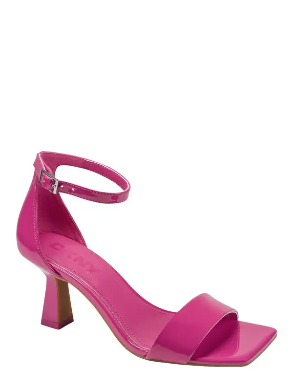 Dkny Ankle Strap Sandals - Hot Pink