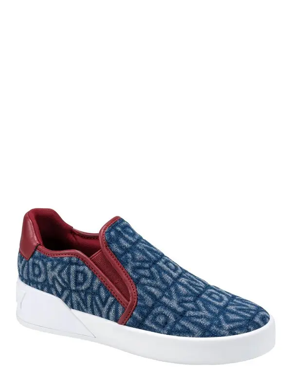 Dkny Marta Slip-on Sneaker - Light Denim