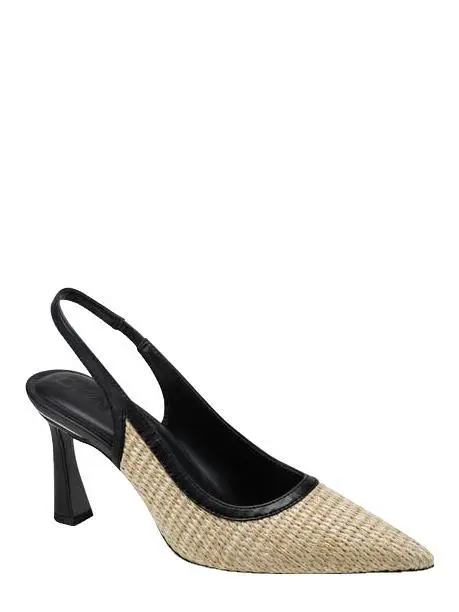 Dkny Cierra Slingback Pumps - Natural/black