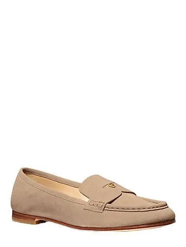 Michael Kors Jennings Suede Loafer - Natural