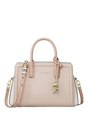 Michael Kors Leather Crossbody Bag - Pink