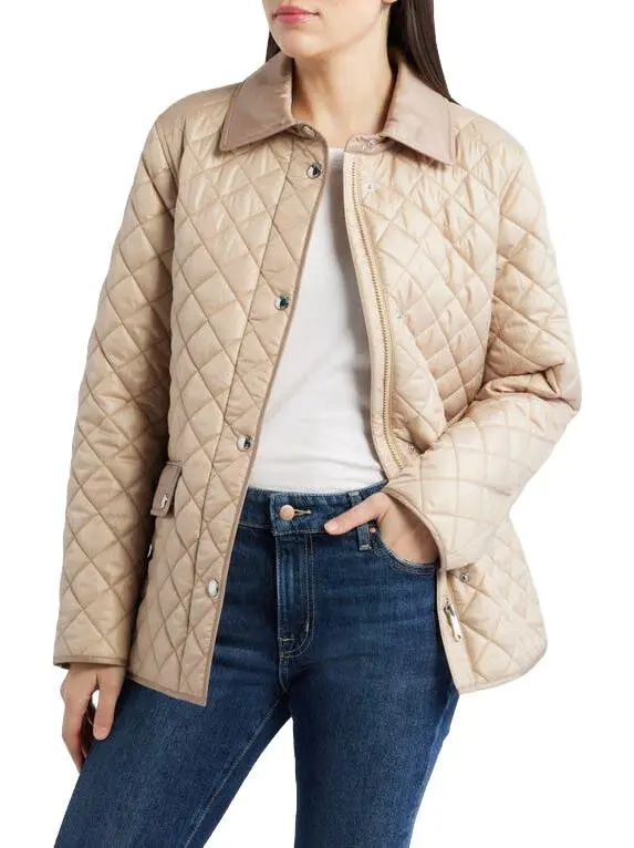 Sam Edelman Quilted Jacket - Sand