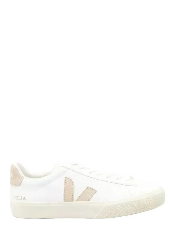 VEJA Almond Suede Sneakers - White