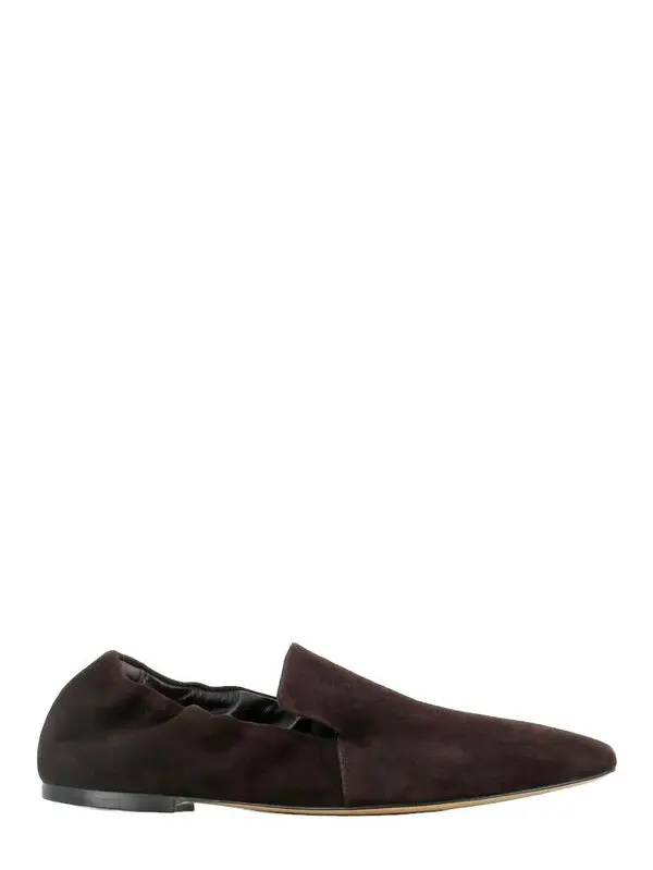 TASSINARI Cloe Suede Loafers - Brown