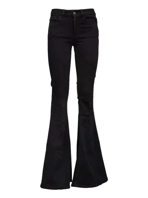 DONDUP Five-pocket Flare Jeans - Black
