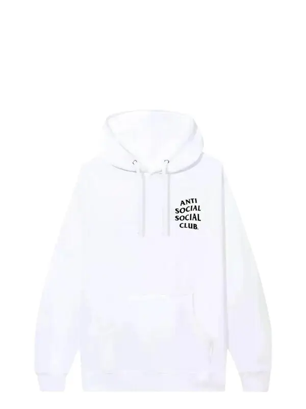 ANTI SOCIAL SOCIAL CLUB Kkoch Floral-print Hoodie - White