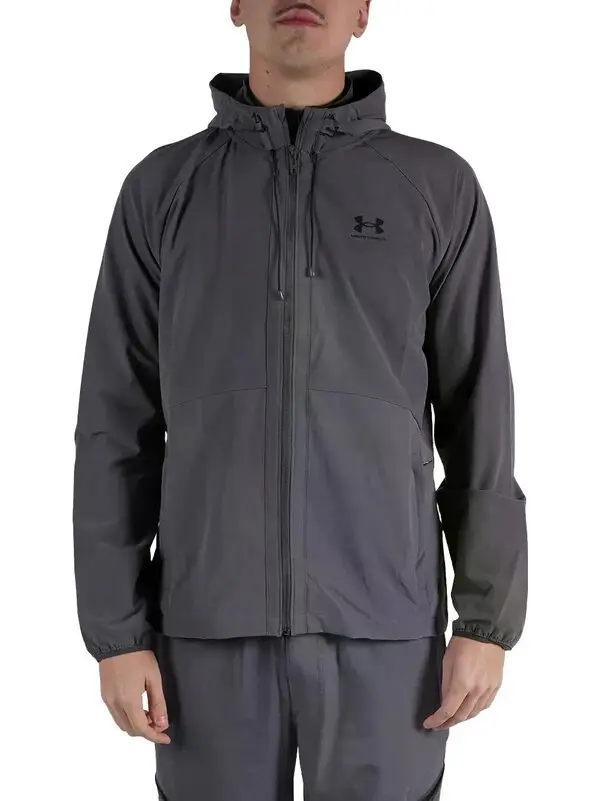 Under Armour Hooded Zip Jacket - Grey