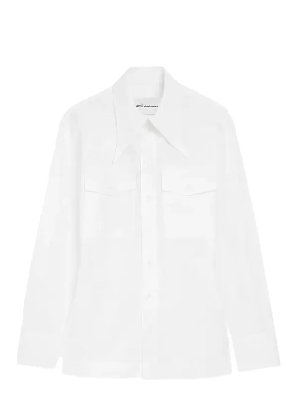 Ami Cotton Shirt - White