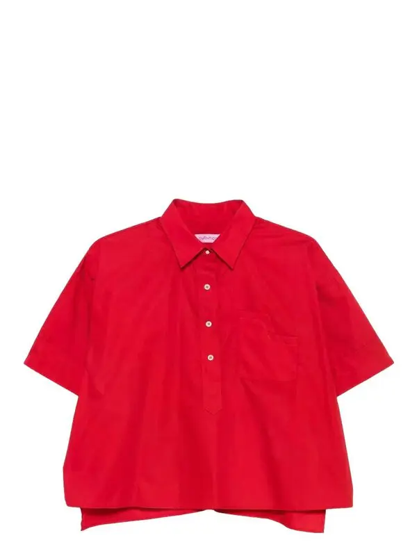 CUANTICO Pocket Polo Shirt - Red