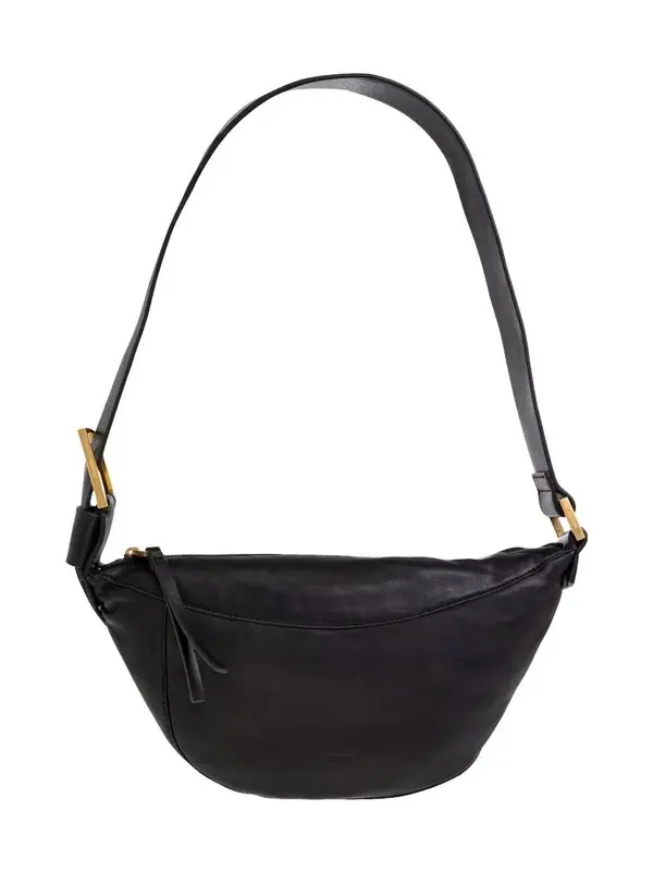 ALLSAINTS Luna Leather Shoulder Bag - Black