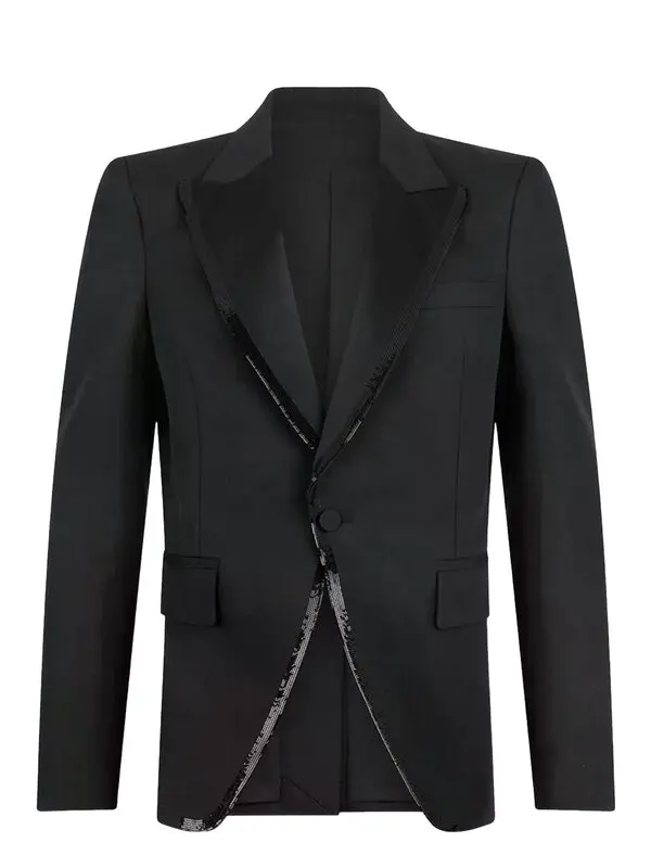 Dsquared2 Sequin-embellishment Blazer - Black